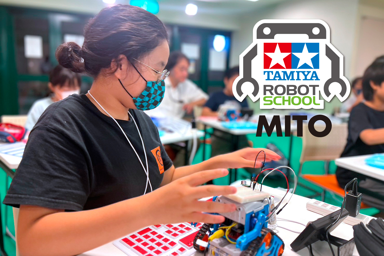 プロ応用 今日のスクールはとても騒がしいです 2023.9.14｜水戸見和教室｜茨城県｜水戸市｜タミヤロボットスクール｜小学生向けプログラミング教室・ロボット教室